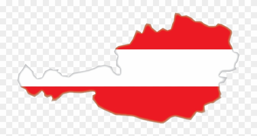 Austria Map Flag Vector And Transparent Png - Austria Map - Full Size ...