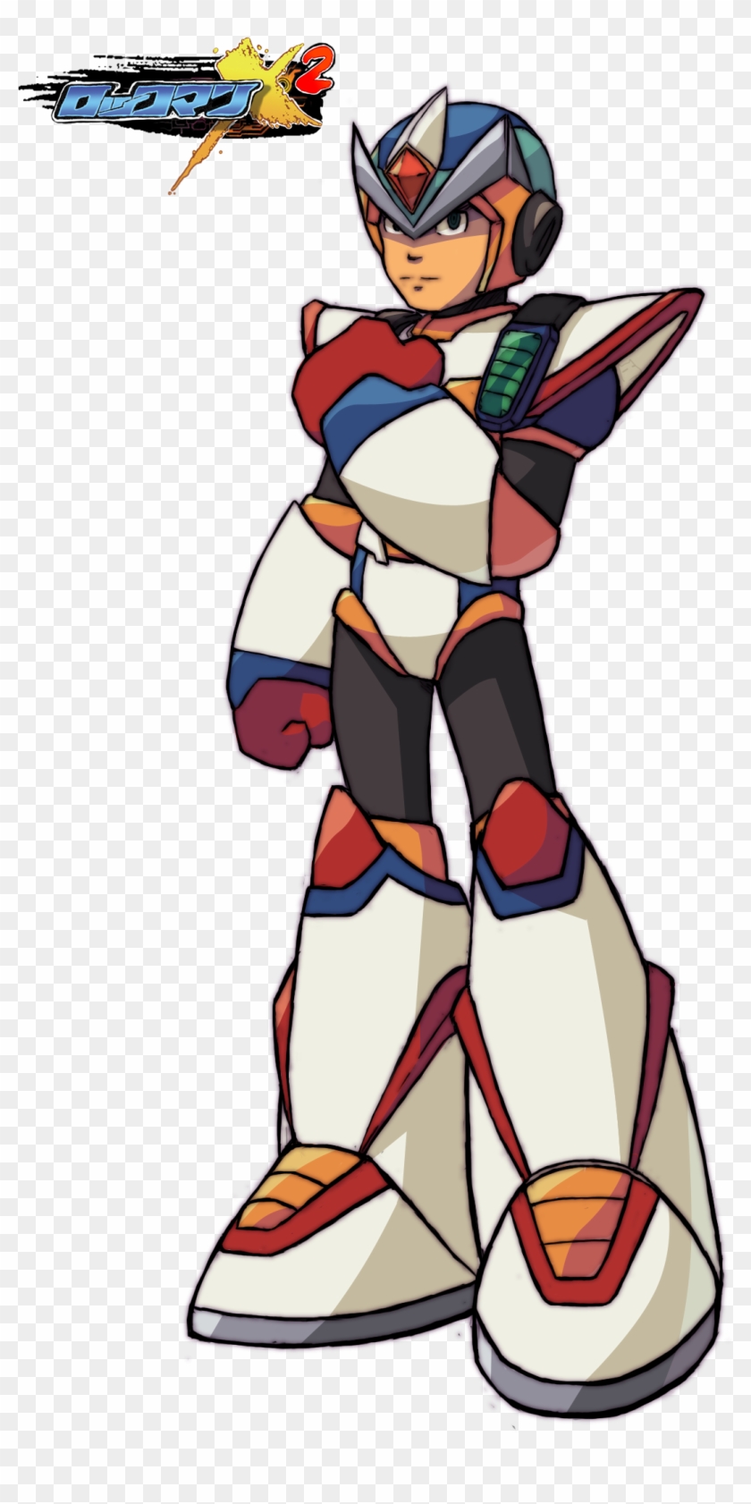 Second Armor By Rockman-forte - Megaman X Second Armor - Full Size PNG ...
