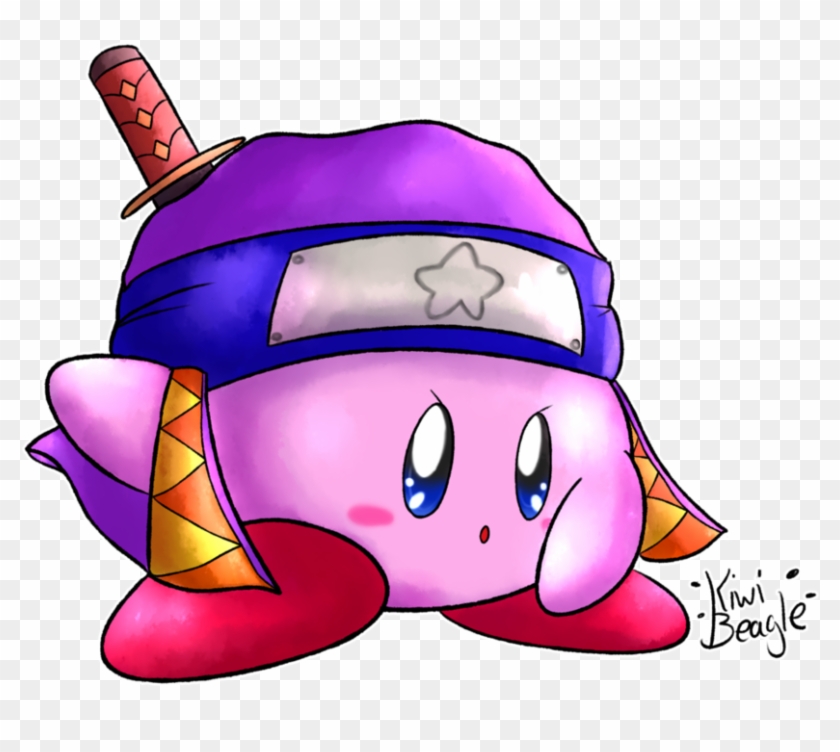 Ninja Kirby [raffle Price 6/10] By Kiwibeagle - Nintendo - Full Size ...