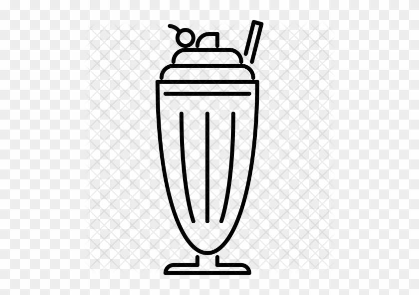 Milk Shake Icon - Milkshake - Full Size PNG Clipart Images Download