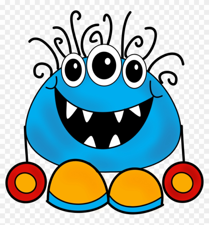 Monster Clip Art Cartoon Free Clipart Images - Clip Art Monster - Full ...