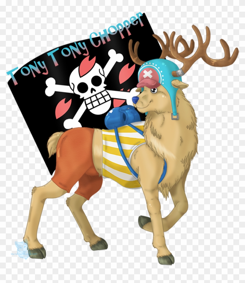 Tony Tony Chopper - One Piece Flag - Full Size PNG Clipart Images Download