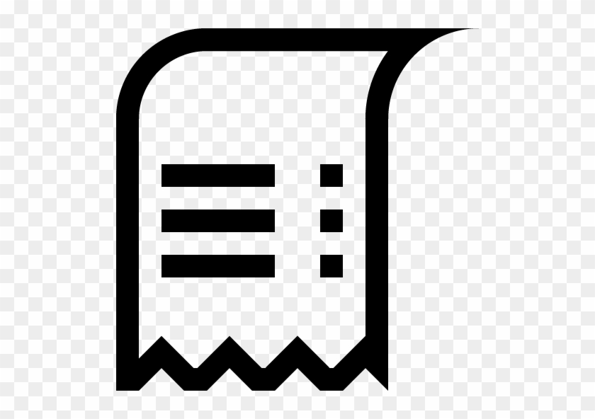 Receipt 7 Icons - Receipt - Full Size PNG Clipart Images Download