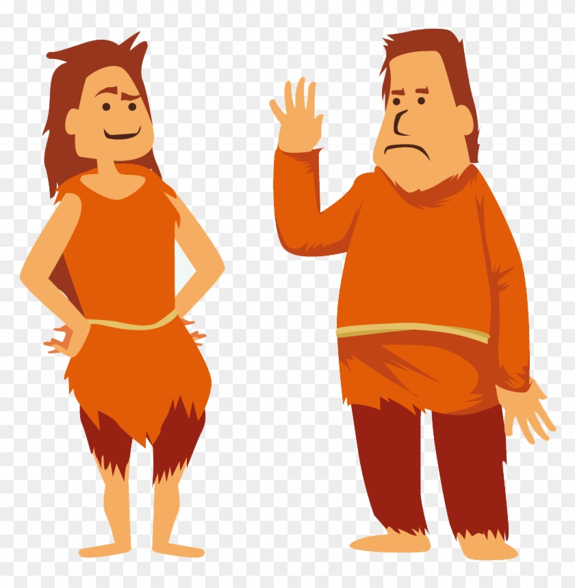 Stone Age Ice Age Caveman - Caveman - Full Size PNG Clipart Images Download