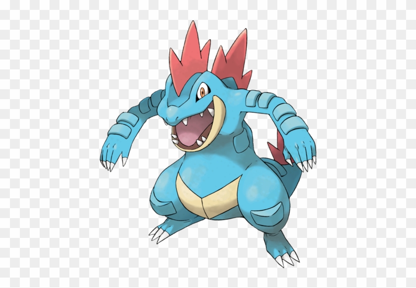 Feraligatr - Water - Pokemon Feraligatr Png - Full Size PNG Clipart ...