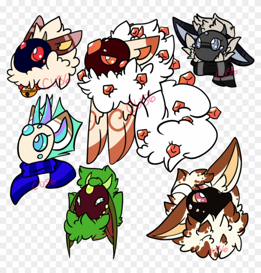 Moar Cuties By Cutevulpix56 - Cartoon - Free Transparent PNG Clipart ...