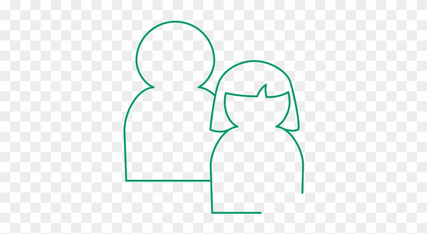 Carrie & Brad Smith - Line Art - Full Size PNG Clipart Images Download