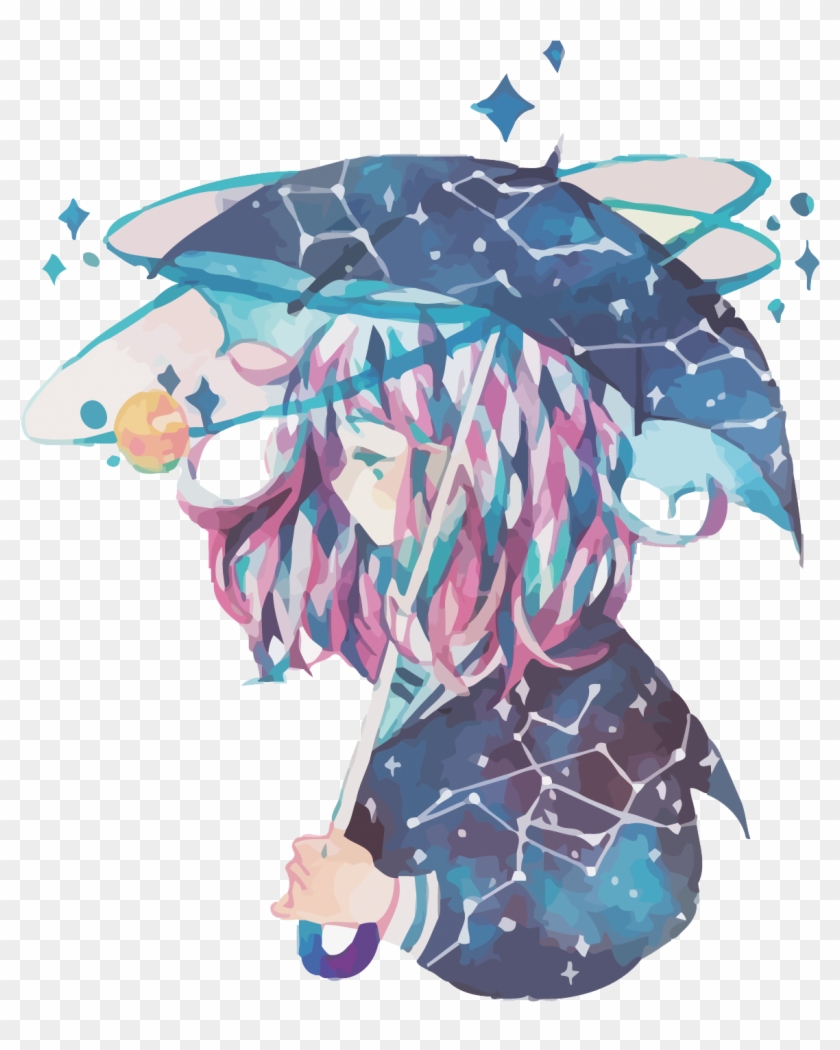 Cartoon Umbrella Character Illustration - Cartoon Umbrella Character ...