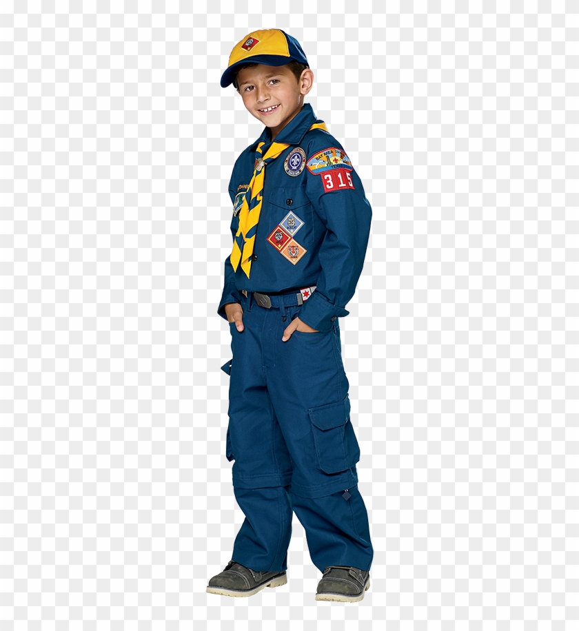 Cub Scouts Wolf Uniform - Full Size PNG Clipart Images Download