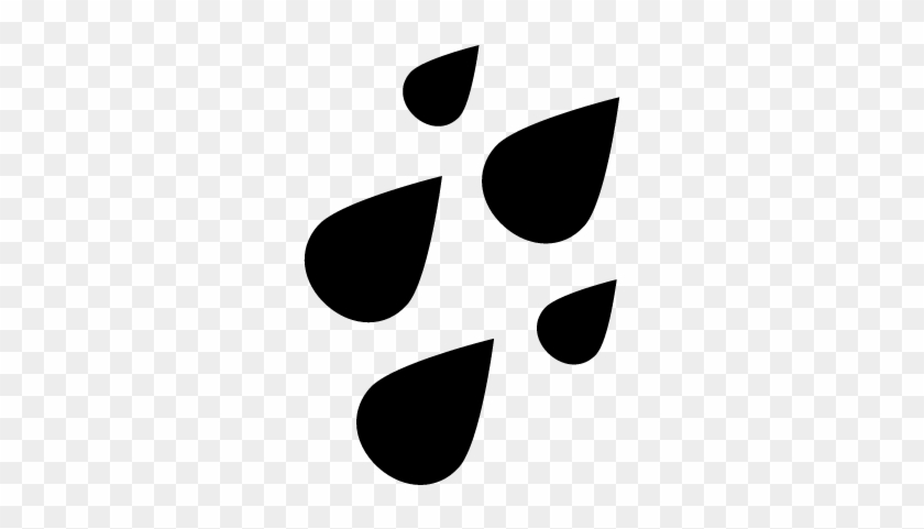 Raindrops Vector - Rain Drops Svg - Full Size PNG Clipart Images Download