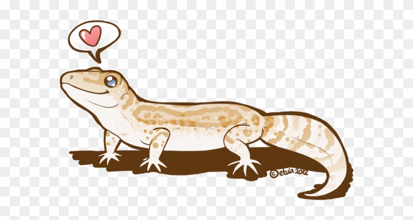 Maggie As A Gecko By Etuix - Leopard Gecko Chibi - Full Size PNG ...
