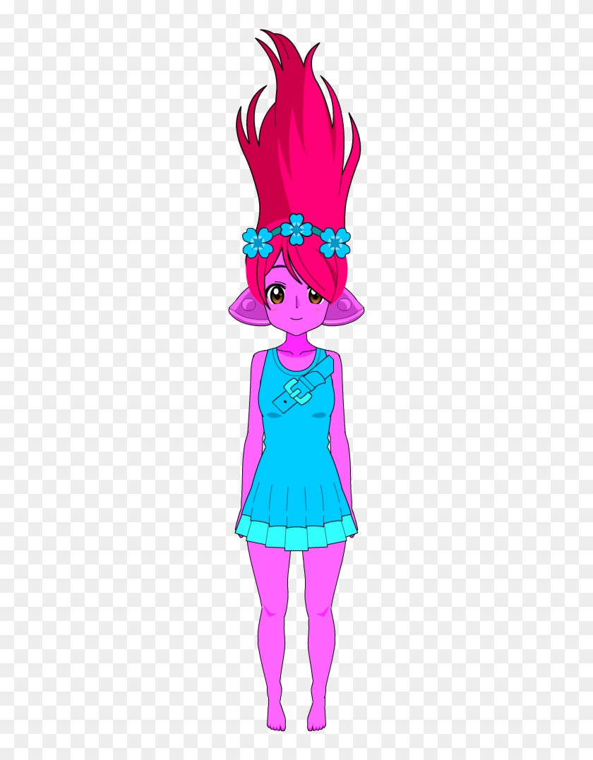 Poppy In Kisekae Form By Grimkaloonka - Cartoon - Full Size PNG Clipart ...