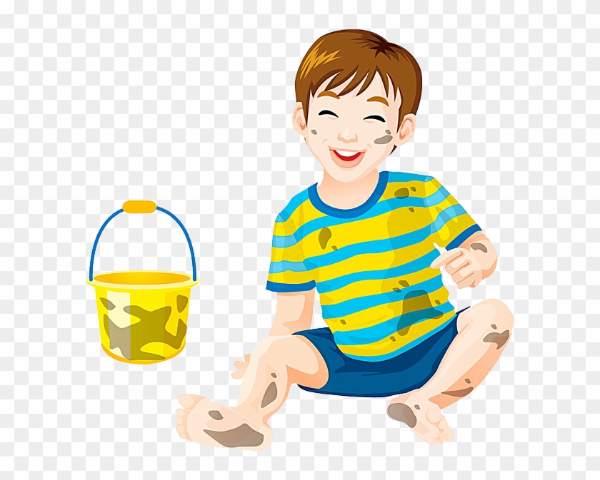 Bucket And Boy - Bucket And Boy - Free Transparent PNG Clipart Images ...