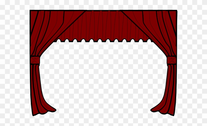 Curtain Svg - Full Size PNG Clipart Images Download