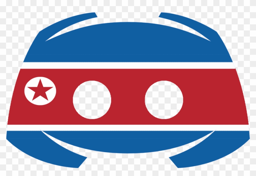 North Korean Discord Flag By Japa4551 - Discord Flag - Full Size PNG Clipart Images Download