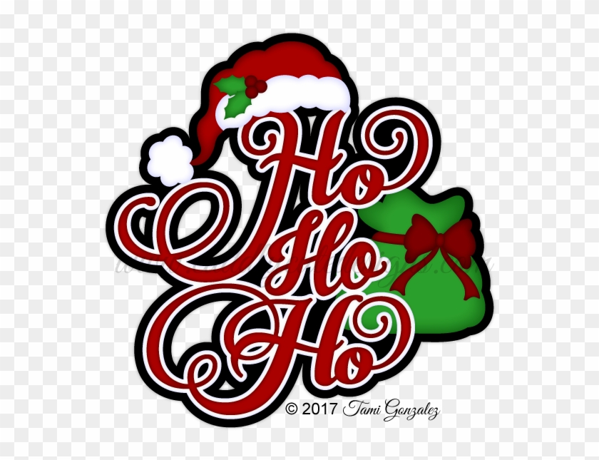Hohoho Title - Ho Ho Ho - Full Size PNG Clipart Images Download