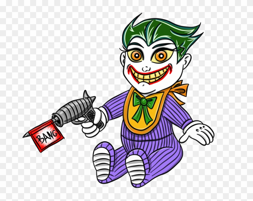 Joker Baby By Themightyrohrer - Joker As A Baby - Full Size PNG Clipart ...