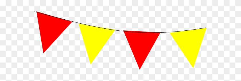 Yellow Red Bunting Clipart - Full Size PNG Clipart Images Download