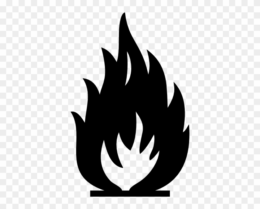 Flammable Symbol - Full Size PNG Clipart Images Download