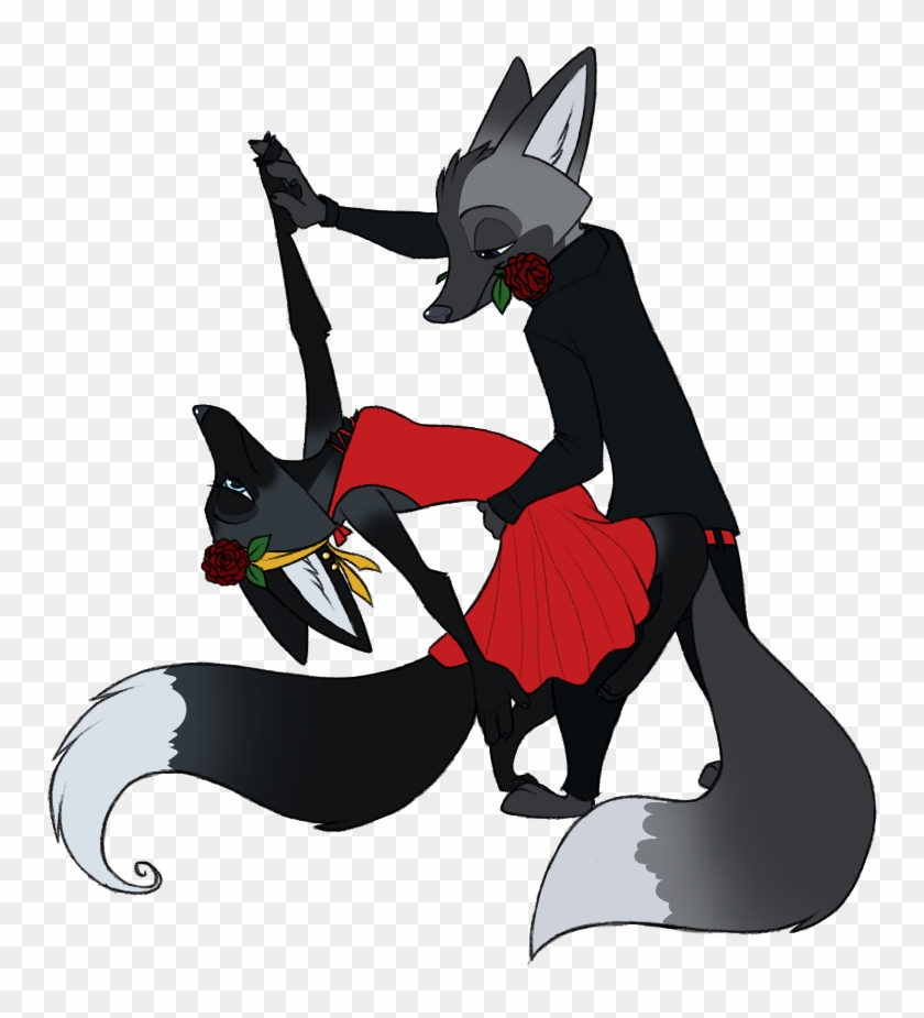 A Swift Tango By Wiwolf - Cartoon - Free Transparent PNG Clipart Images ...