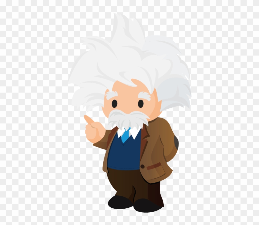 Einstein Salesforce - Full Size PNG Clipart Images Download