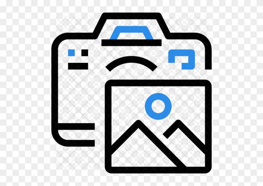 Dslr Camera Icon - Digital Slr - Full Size PNG Clipart Images Download