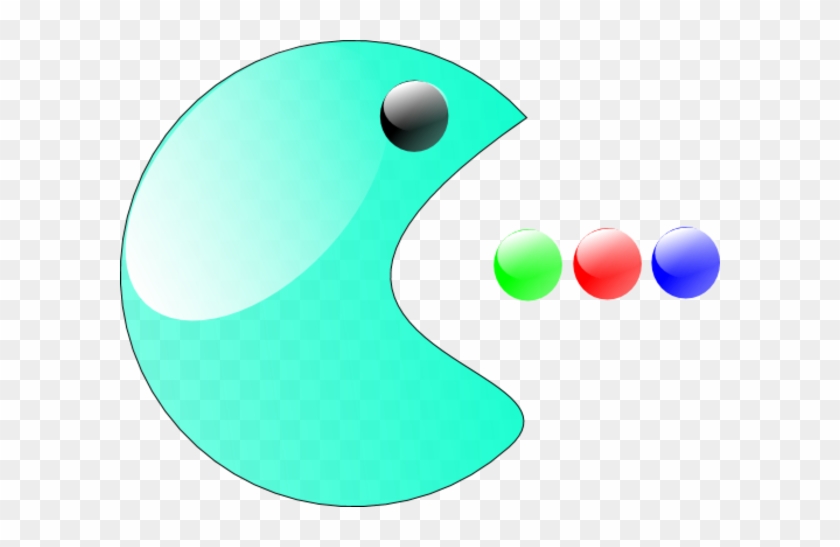 Pacman Dots Clip Art - Circle - Full Size PNG Clipart Images Download