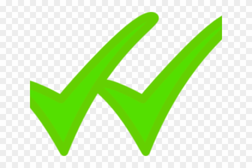 Green Tick Clipart Double - Clip Art - Full Size PNG Clipart Images ...