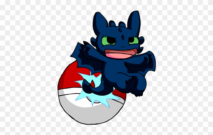 Toothless The Pokemon By Leniproduction - Toothless Pokemon - Full Size ...