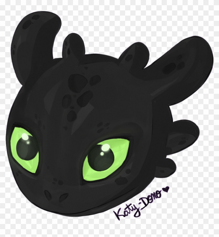 Toothless ~ By Katy-dono - Cat Grabs Treat - Full Size PNG Clipart ...