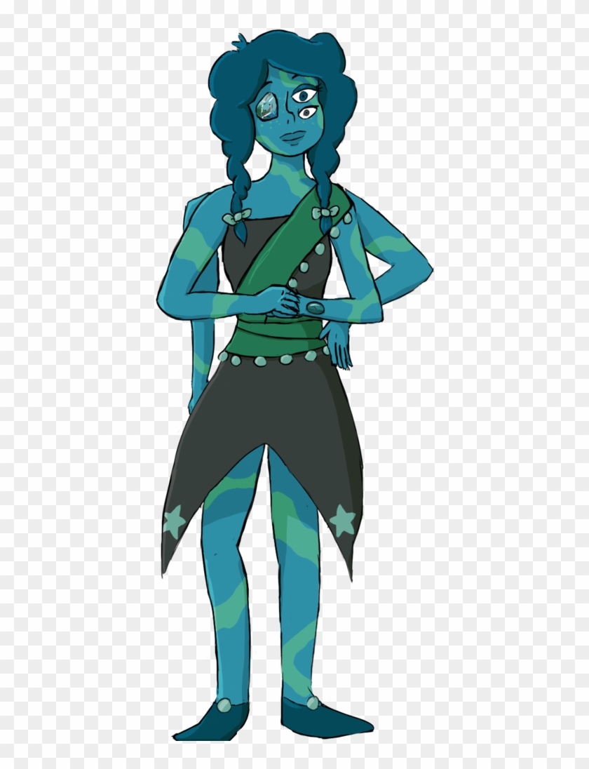 Gem Oc Fusion Chrysocolla By Waterlily-gems - Cartoon - Full Size PNG ...
