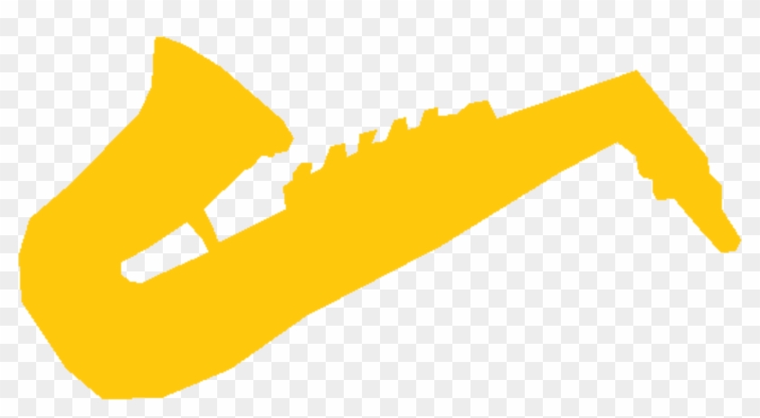 Saxophone Clipart Small - Yellow Saxophone Clip Art - Full Size PNG ...