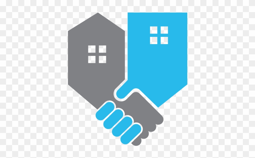 Graphic Buildings Holding Hands - Building - Full Size PNG Clipart ...