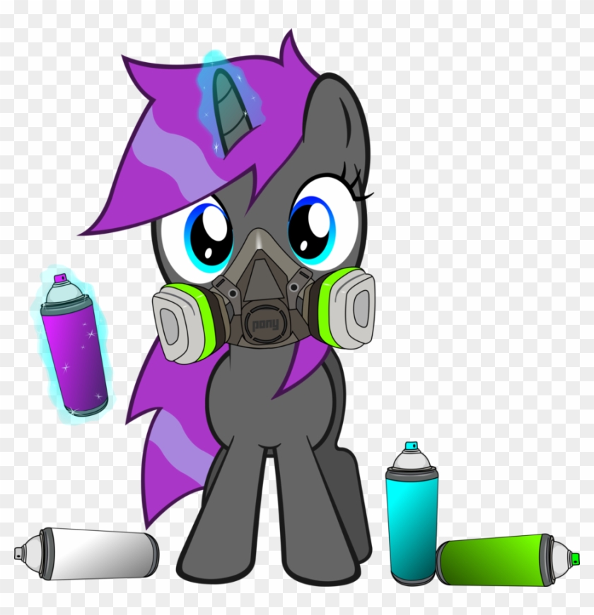 Artpwny, Magic, Mask, Oc, Oc Only, Pony, Respirator, - Cartoon - Free ...