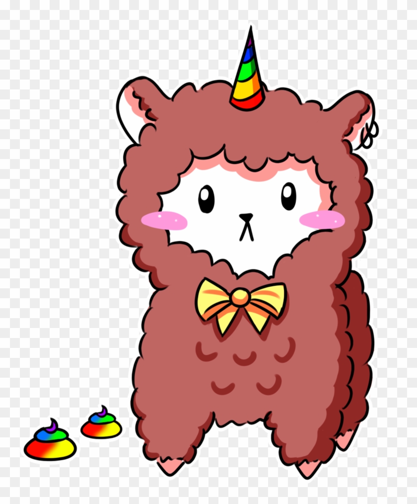Poopy Alpacacorn By Lilithdemonqueen Poopy Alpacacorn - Drawing - Free ...