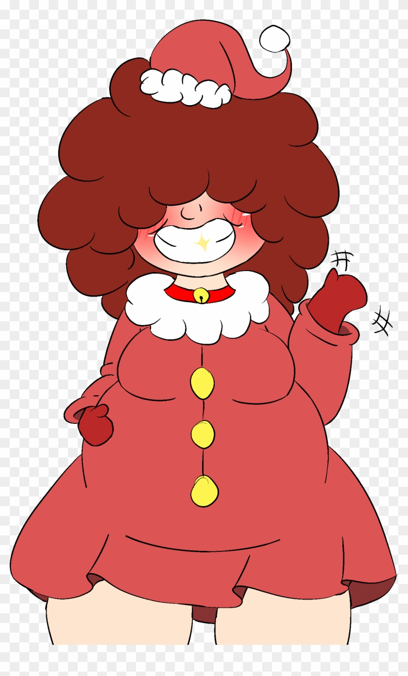 Adorable Santa Lady~ - Cartoon - Free Transparent PNG Clipart Images ...
