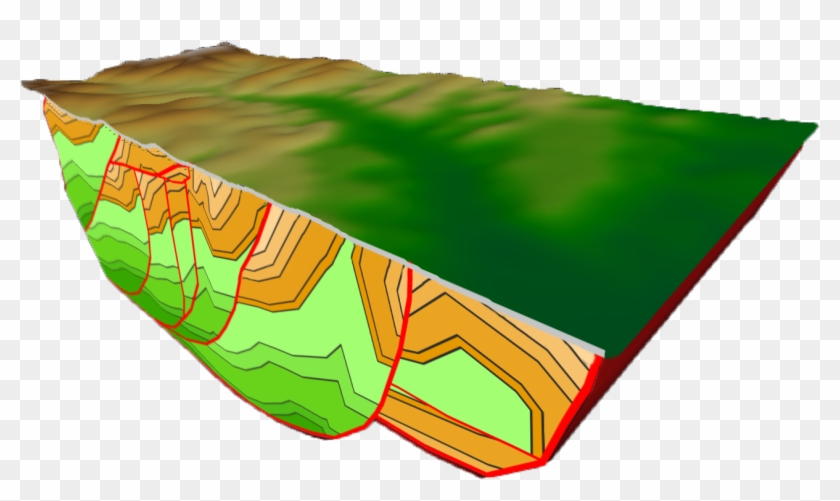 3d Geological Model - Geological Model - Full Size PNG Clipart Images ...