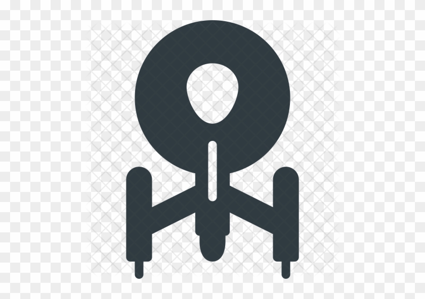 Trekking Device Icon - Star Trek - Full Size PNG Clipart Images Download