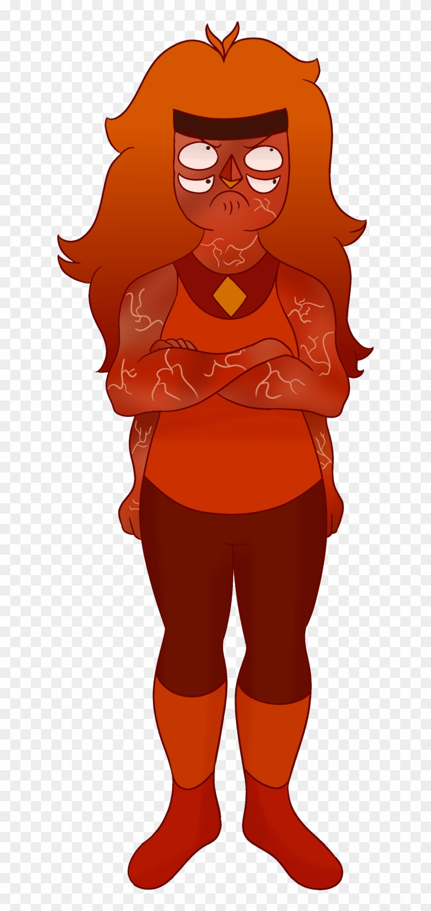 A Fusion Of Jasper And Ruby - Cartoon - Full Size PNG Clipart Images ...