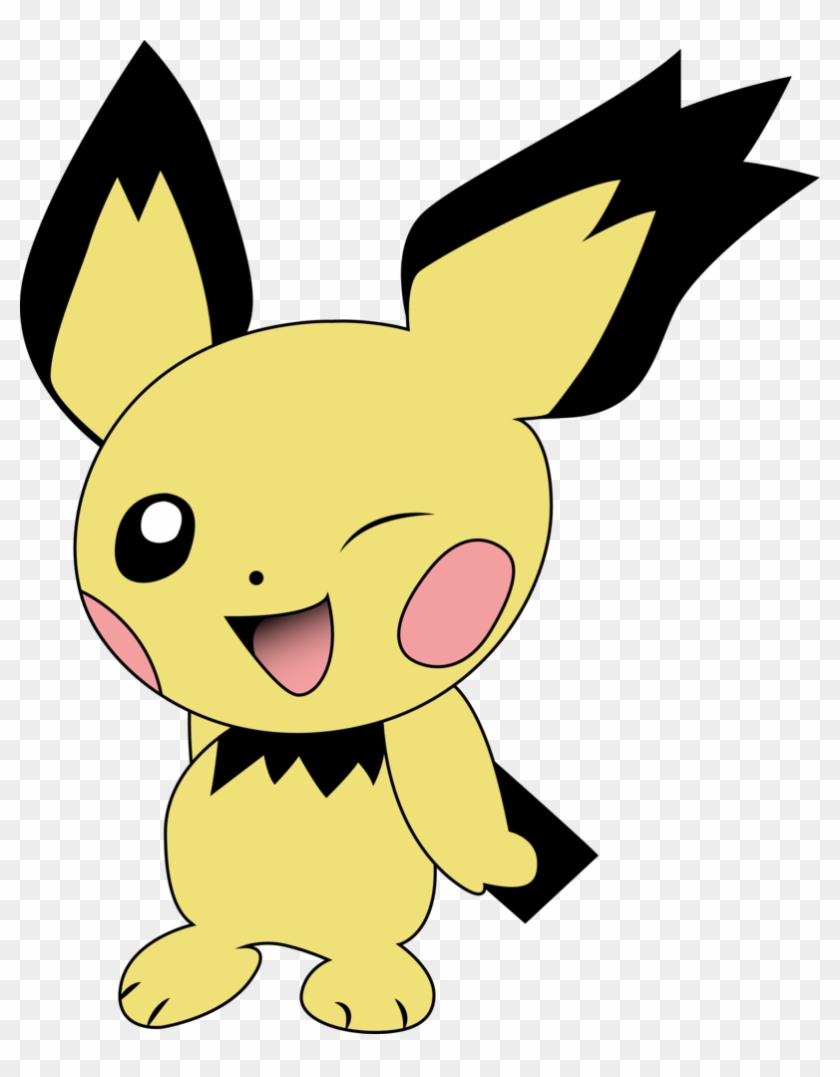 Wink By Bloodykeyblade - Pokemon Spiky Eared Pichu - Full Size PNG ...
