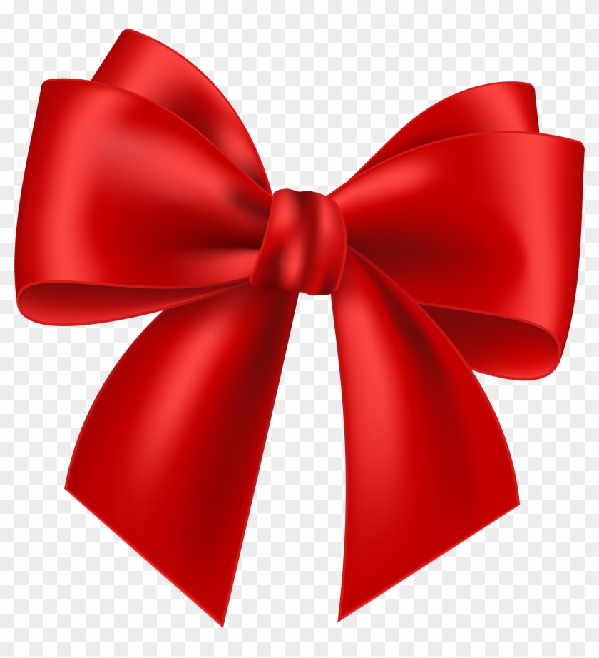 Red Bow Transparent Clip Art Image - Red Bow Clip Art - Full Size PNG ...
