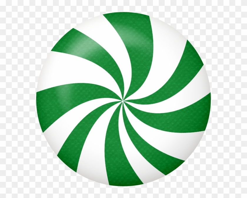 Christmas Peppermint Candy Clip Art - Christmas Candy Clipart - Full ...