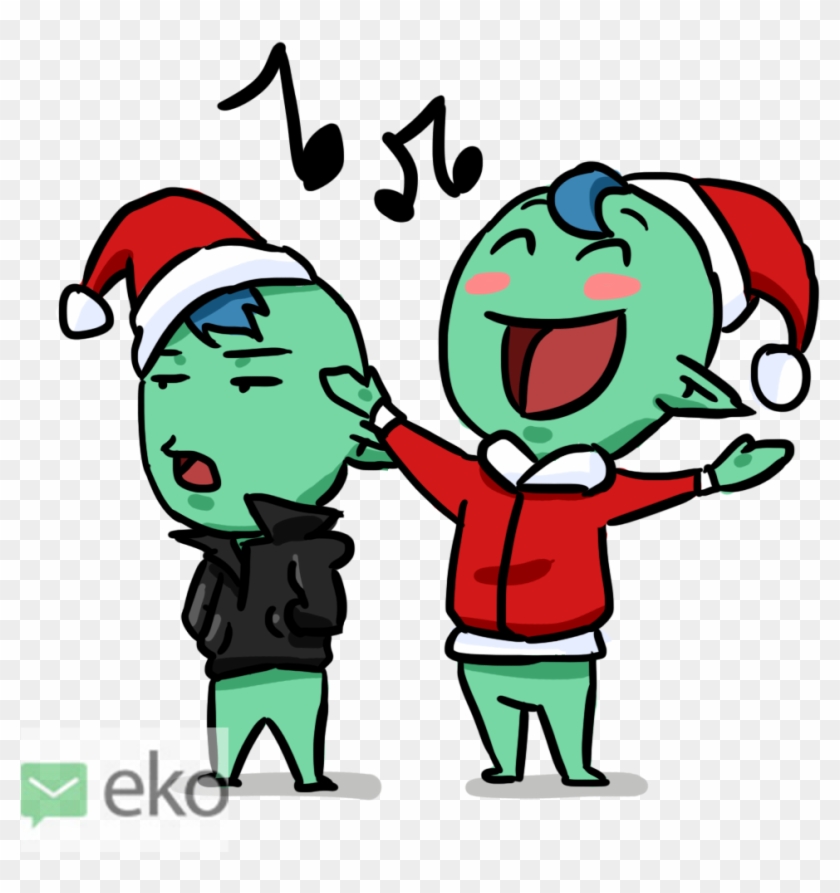 Christmas Caroling - Christmas Caroling - Free Transparent PNG Clipart ...