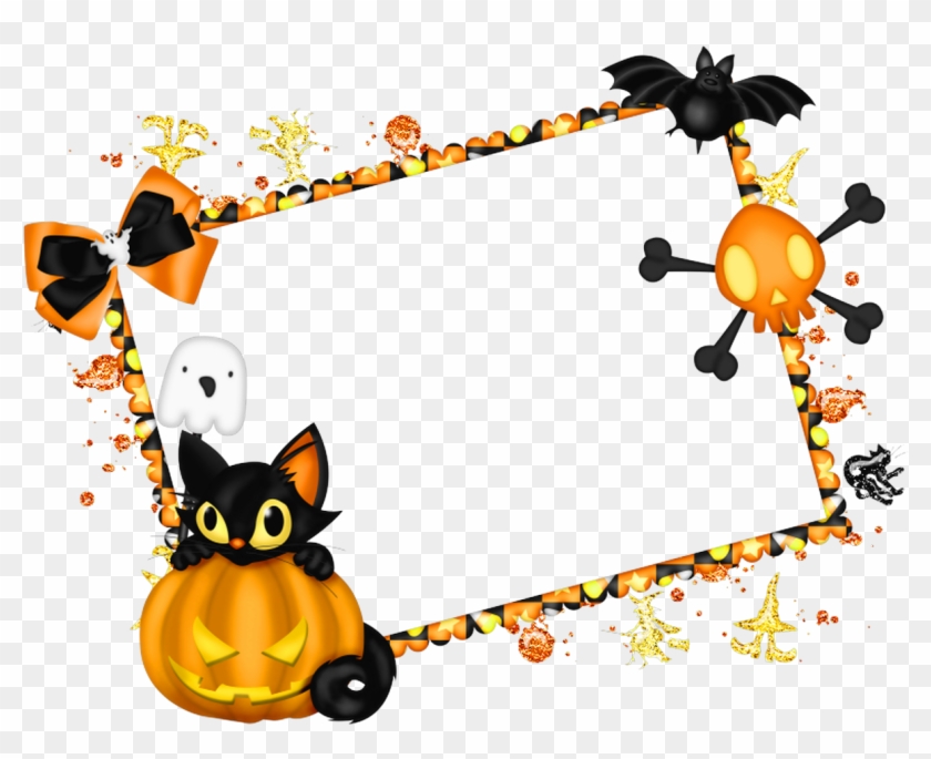Halloween Border Clip Art Free - Full Size PNG Clipart Images Download