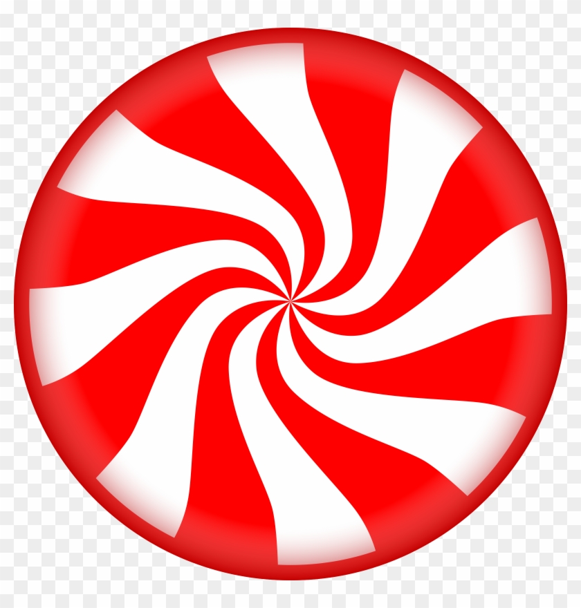 Christmas Candy Clipart - Peppermint Candy Clip Art - Full Size PNG ...