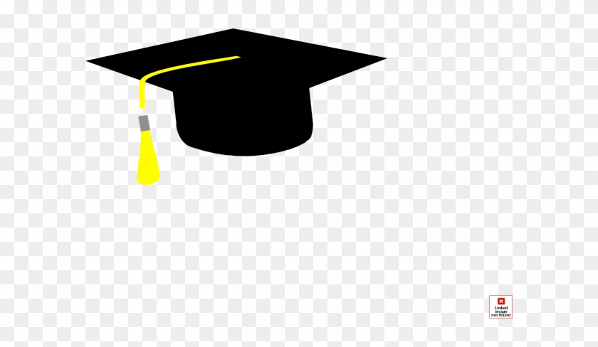 Graduation Cap Clipart - Yellow Graduation Hats Clipart - Full Size PNG ...