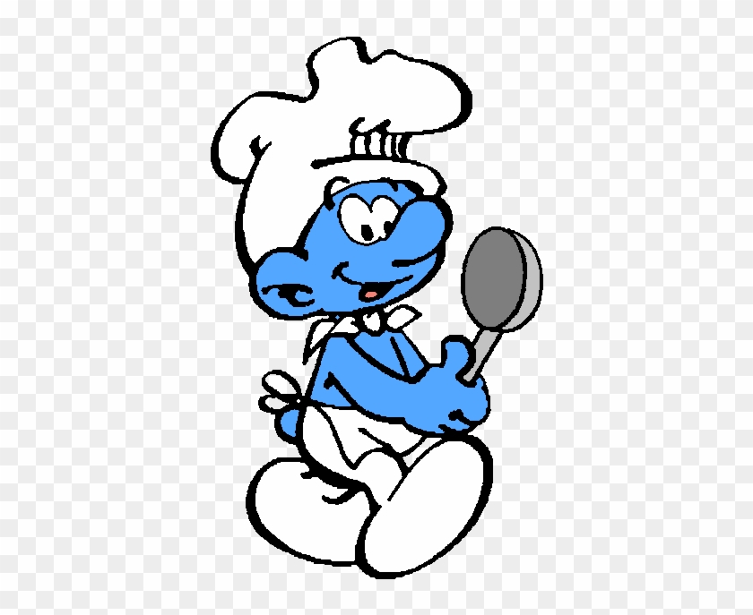 Chef Smurf - Chef Smurf - Full Size PNG Clipart Images Download