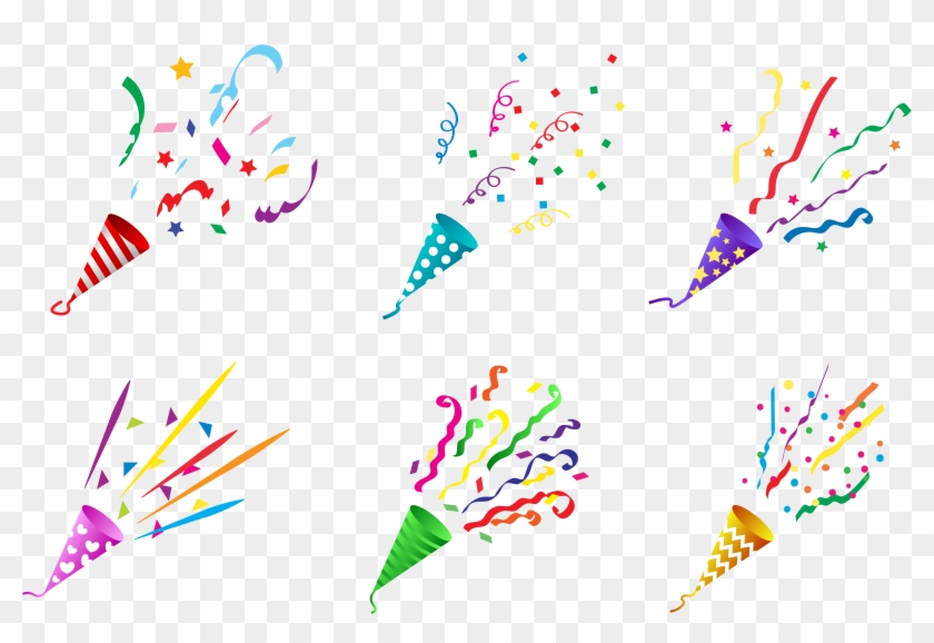 Wedding Invitation Party Popper Clip Art - Wedding Invitation Party ...