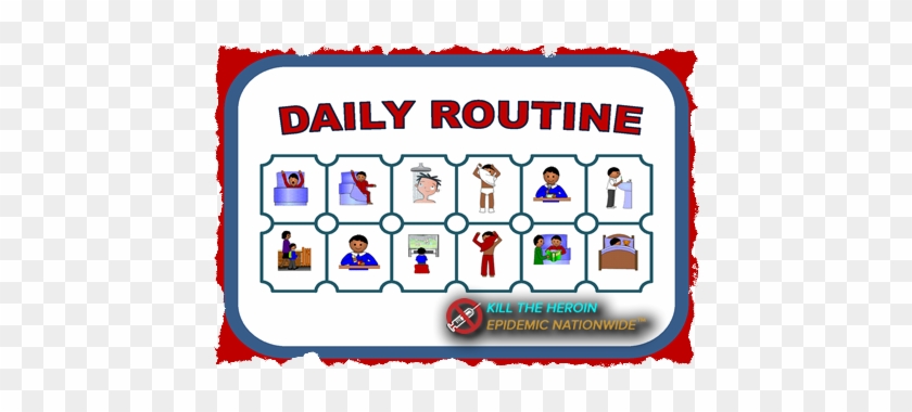 Daily Routines - Tägliche Routine - Full Size PNG Clipart Images Download
