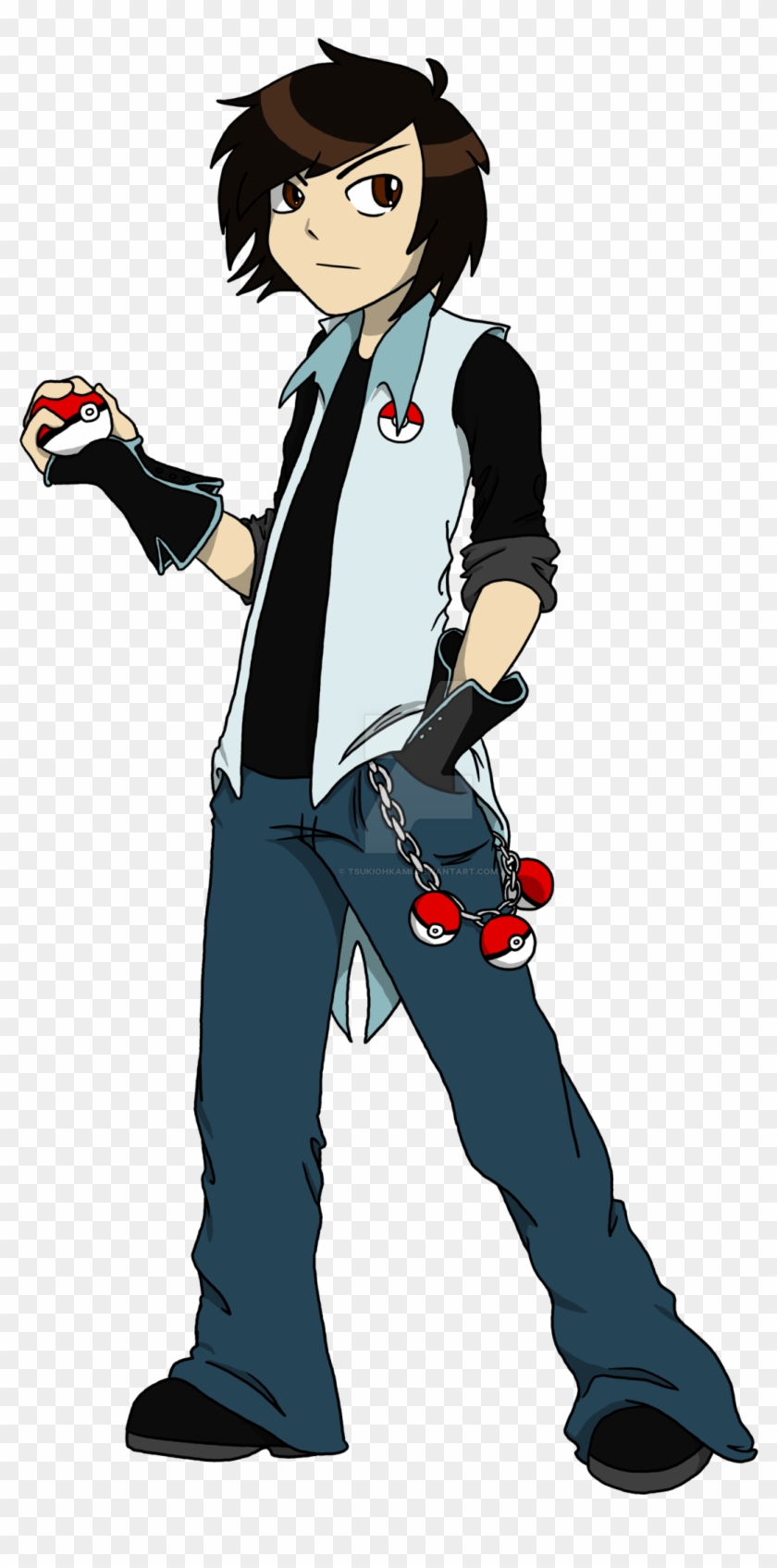 Octavion Is A Pokemon Trainer By Tsukiohkami - Cartoon - Free ...